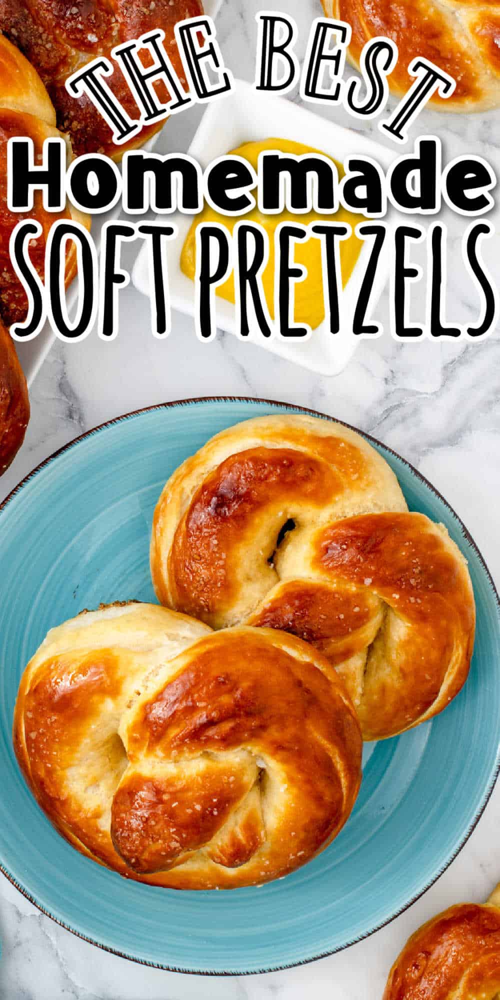 Homemade Soft Pretzels Recipe • MidgetMomma