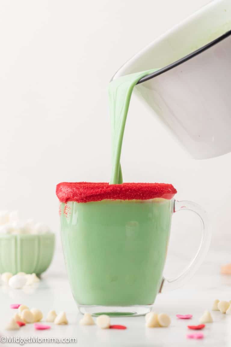 Grinch Hot Chocolate Recipe (Green Hot Chocolate)