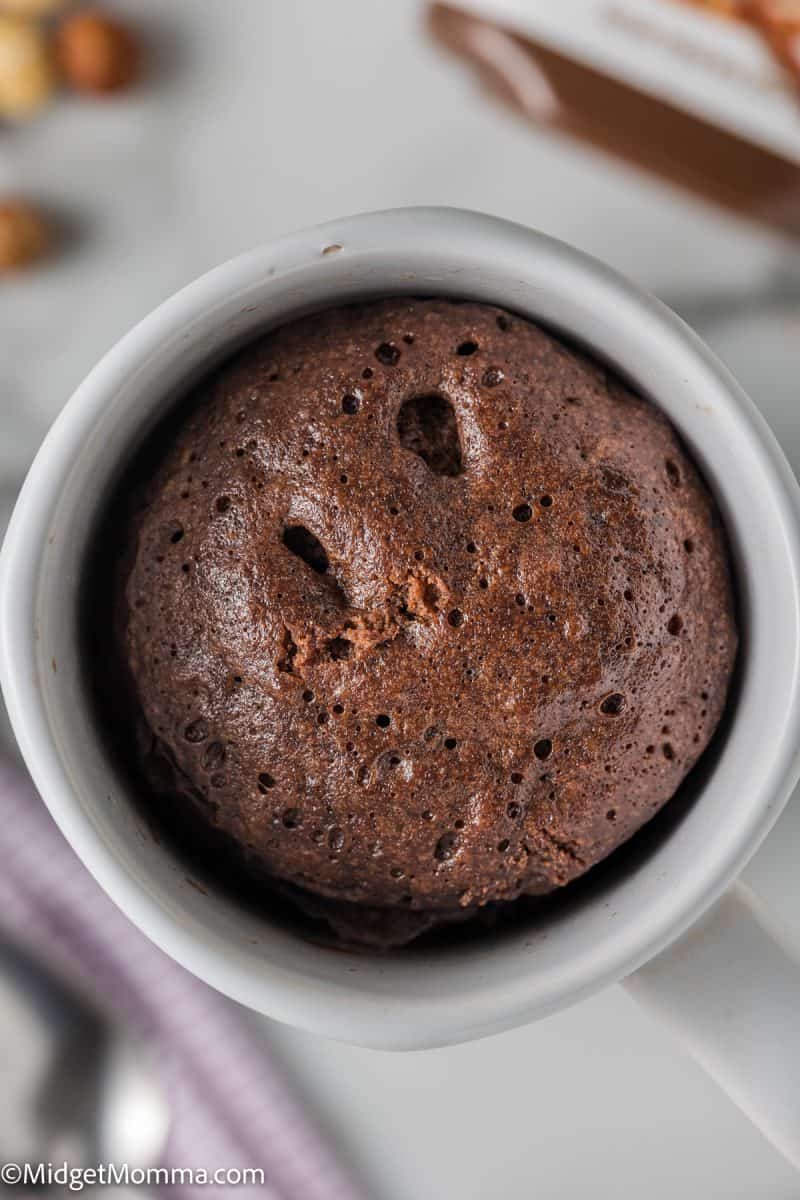 Nutella Mug Cake Recipe Microwave Mug Cake • Midgetmomma