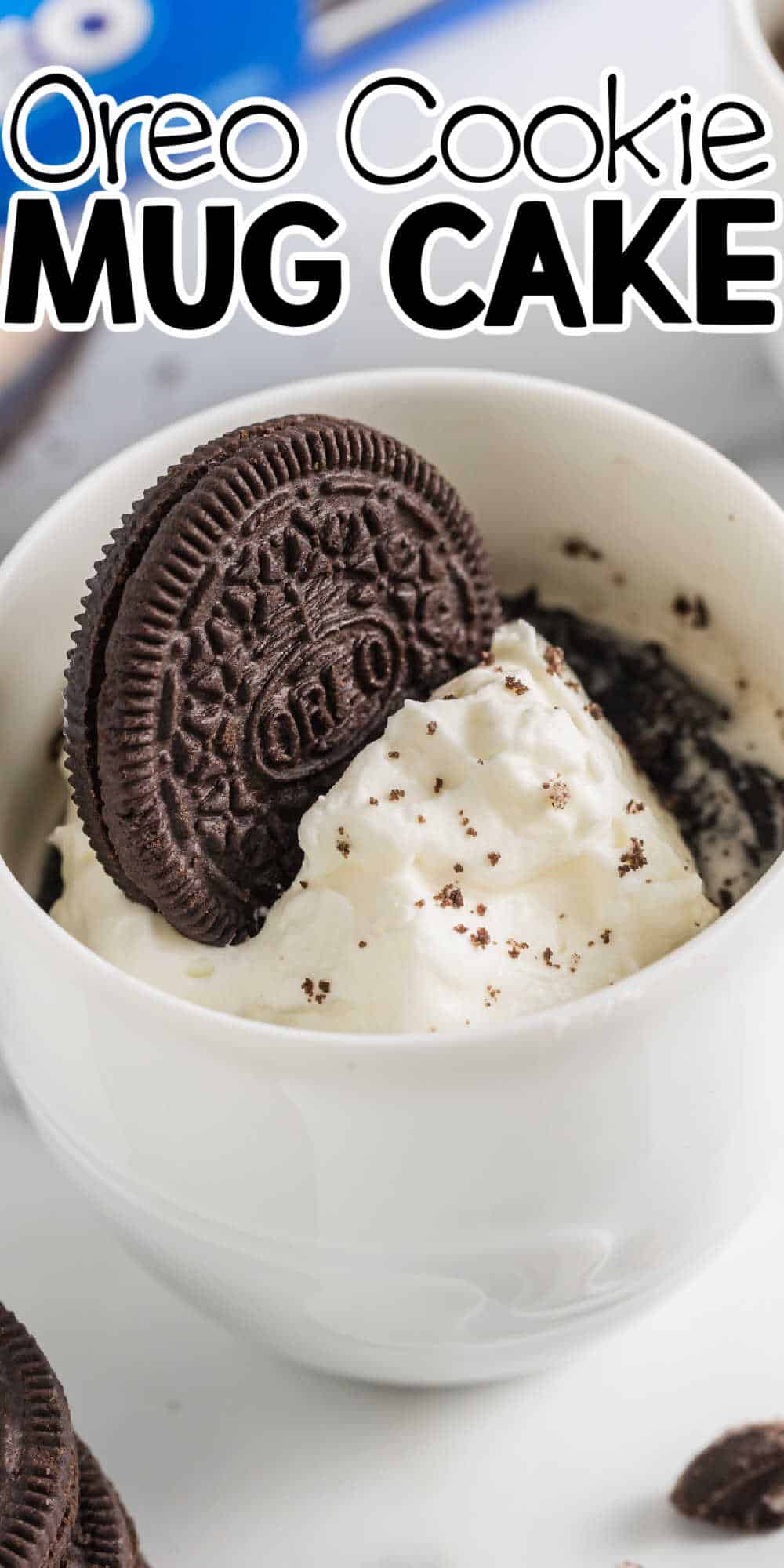 Microwave Oreo Mug Cake Recipe • MidgetMomma