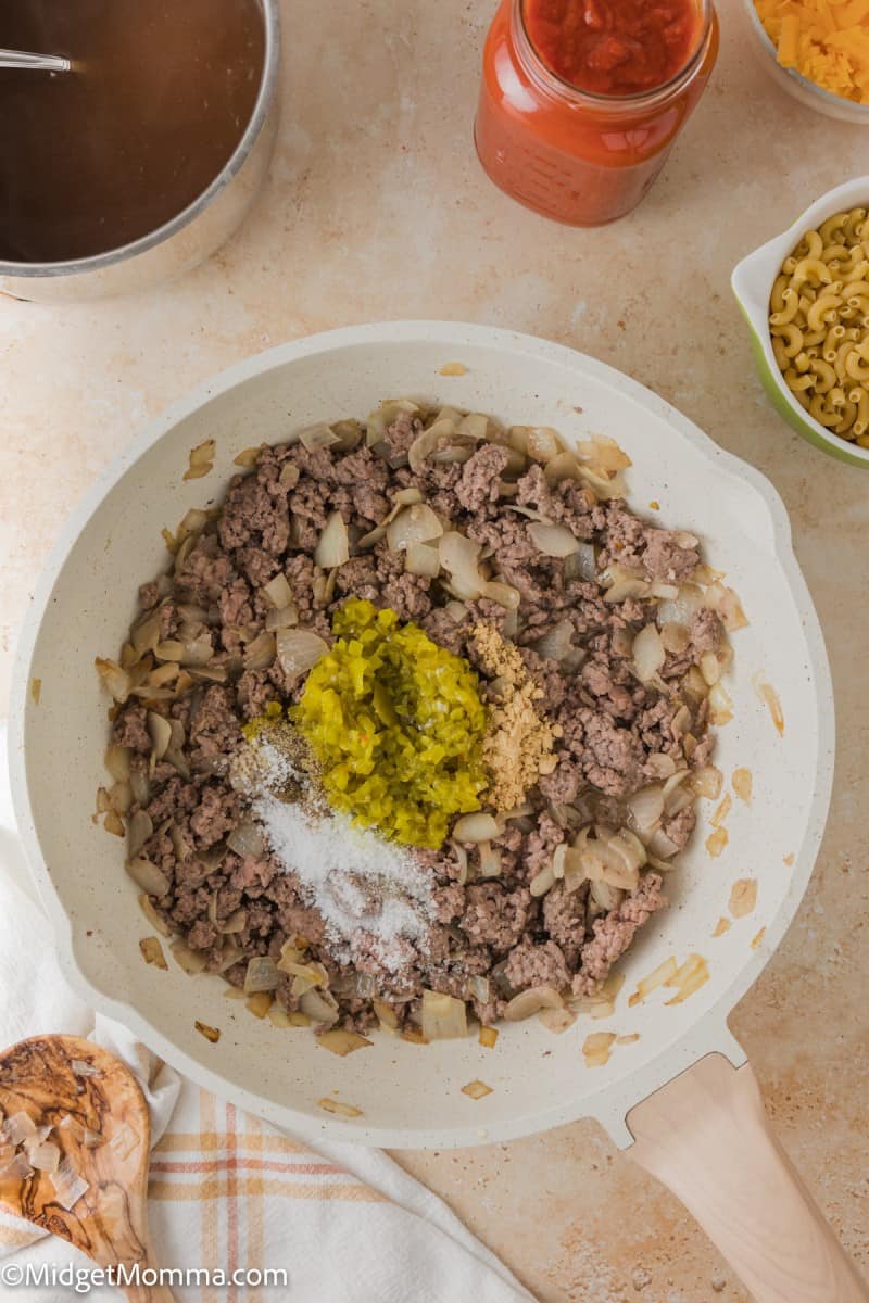 Homemade Hamburger Helper (Cheeseburger Pasta Recipe)