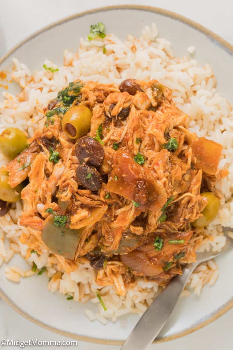 Slow Cooker Cuban Style Chicken Fricassee Recipe