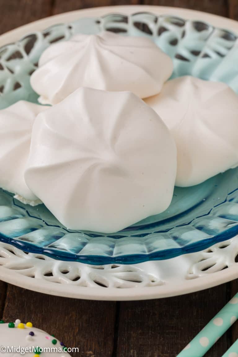 Vanilla Meringue Cookies Recipe • MidgetMomma