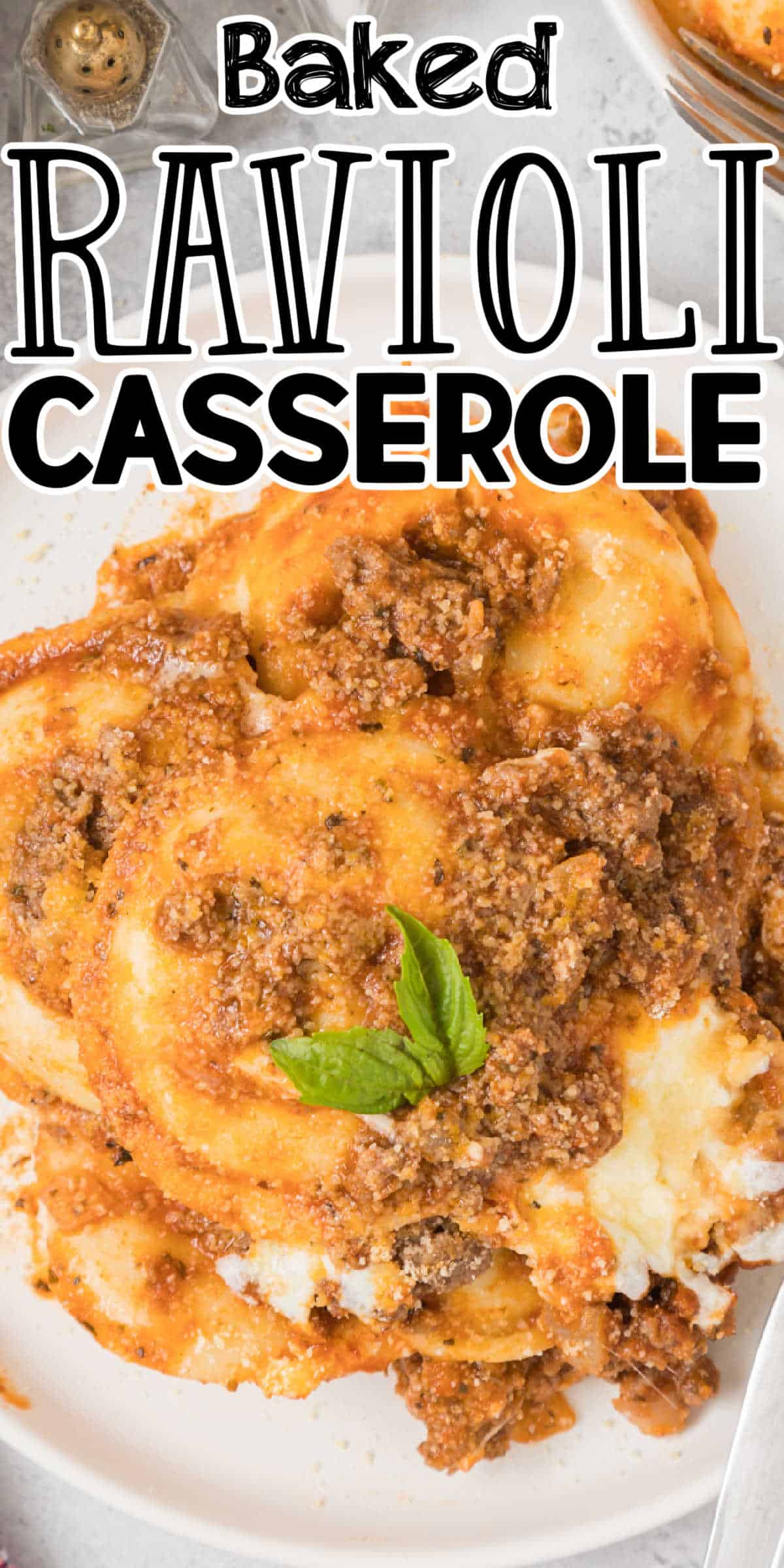 Easy Baked Ravioli Casserole Recipe • Midgetmomma