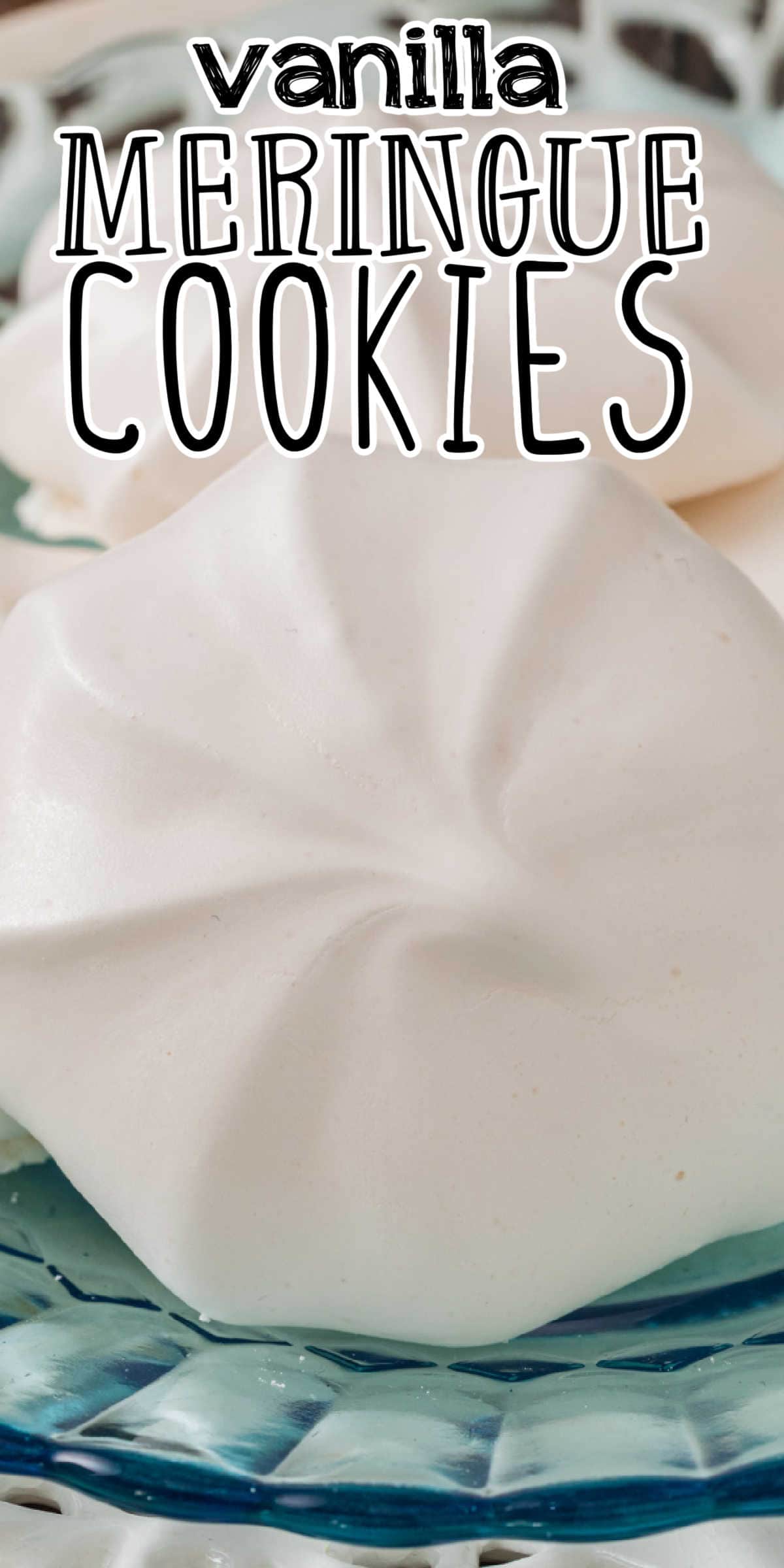 Vanilla Meringue Cookies Recipe • MidgetMomma
