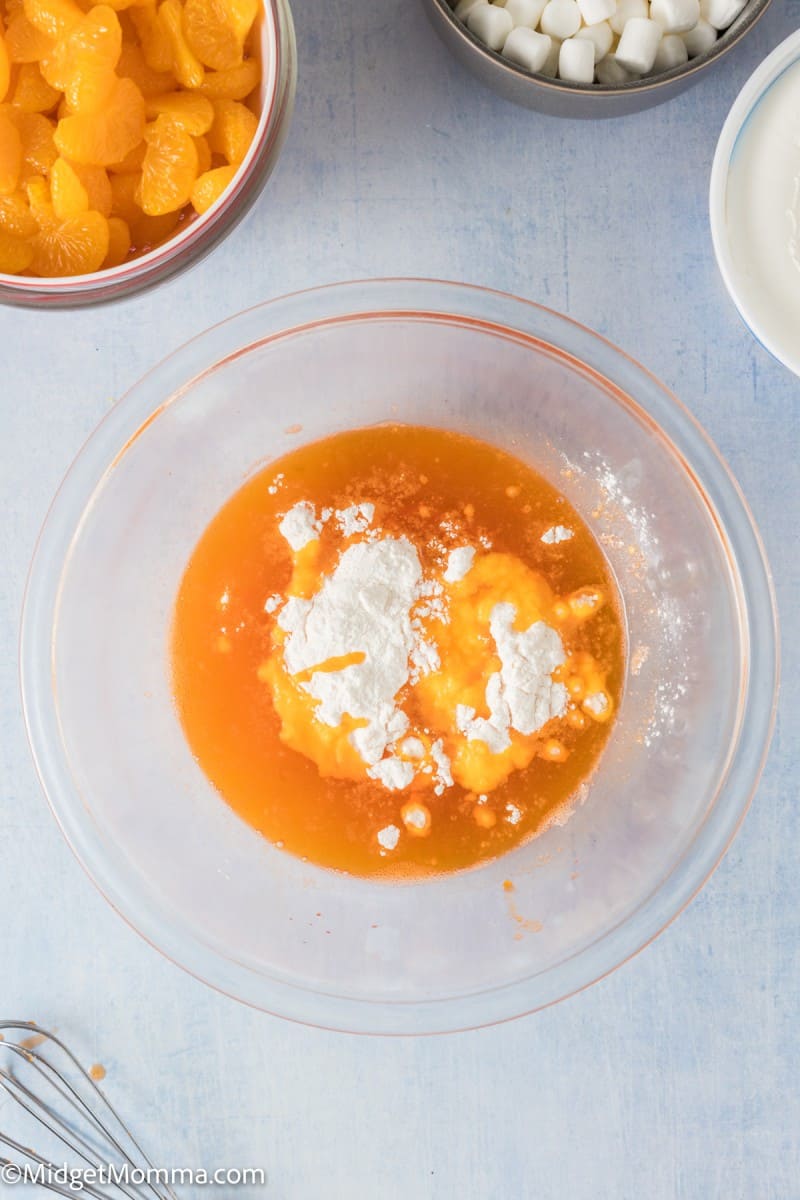 The Best Mandarin Orange Fluff Salad Recipe • MidgetMomma