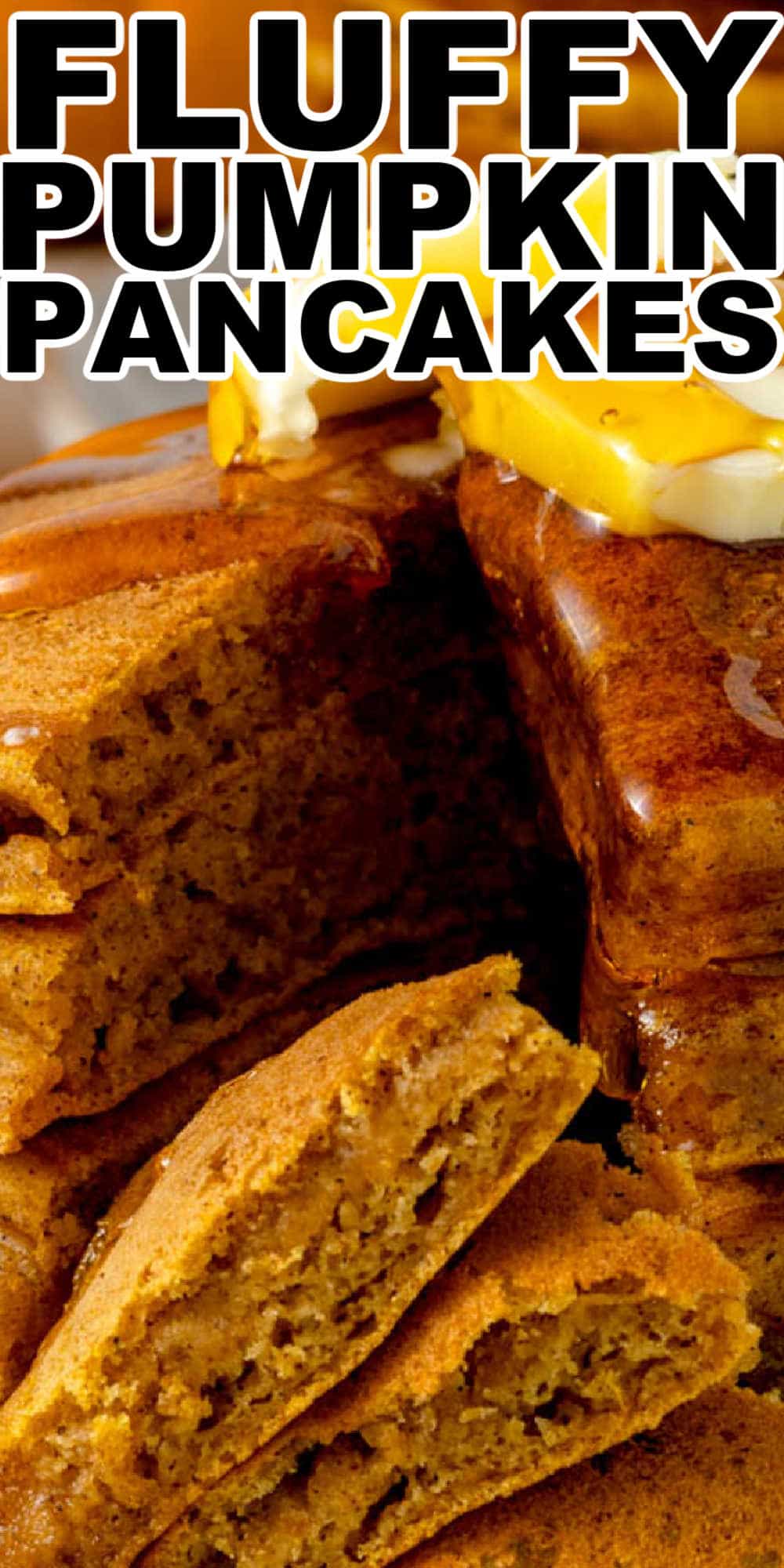 Pumpkin Pancakes Recipe • MidgetMomma