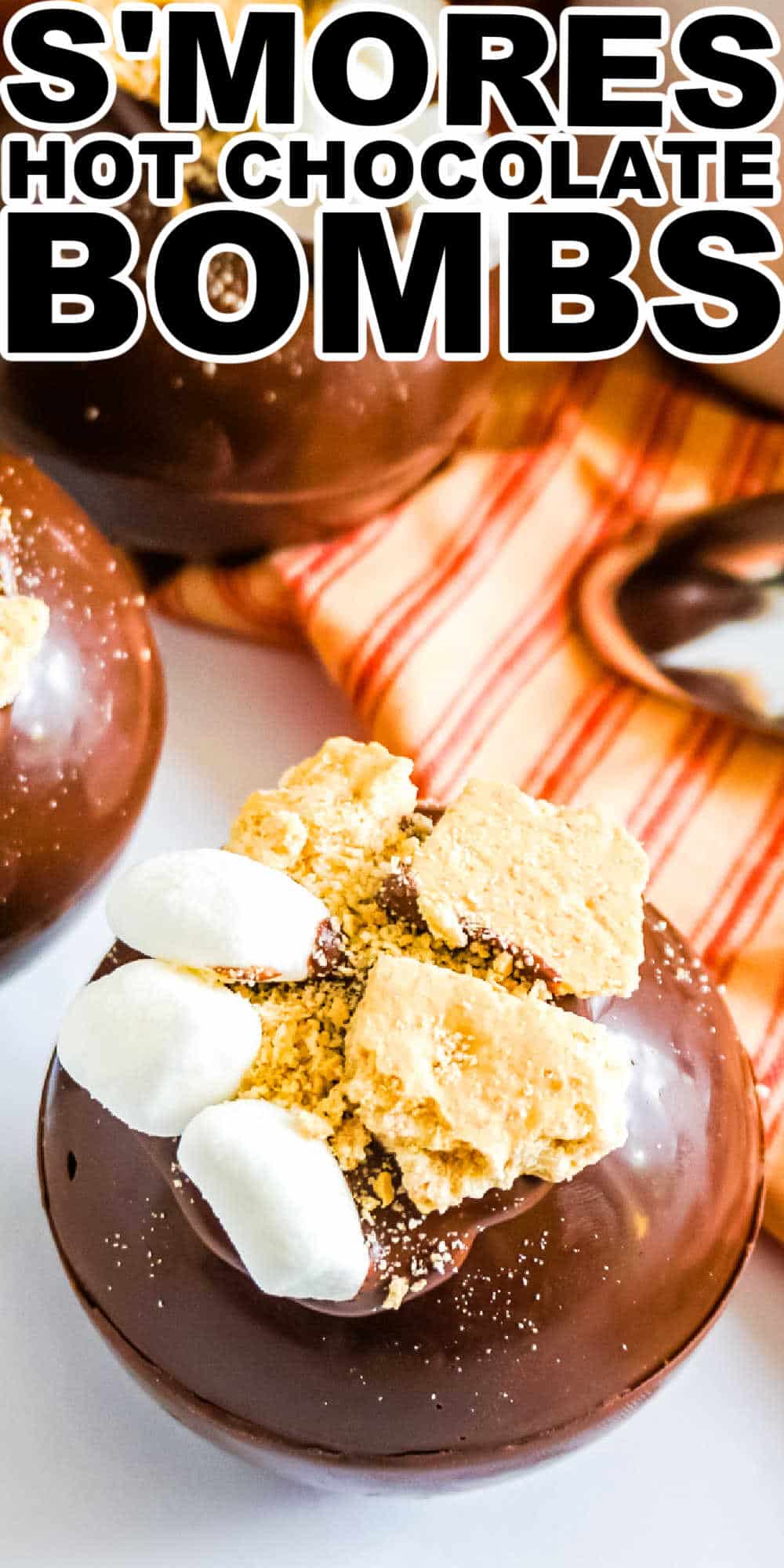 S'mores Hot Chocolate Bombs Recipe • MidgetMomma