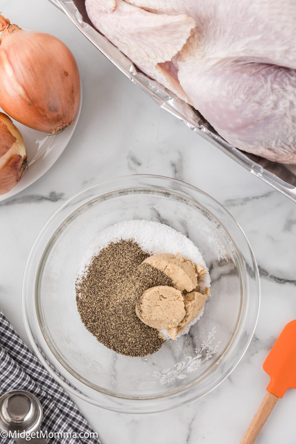 Brown Sugar and Salt Dry Brine Turkey Recipe • MidgetMomma