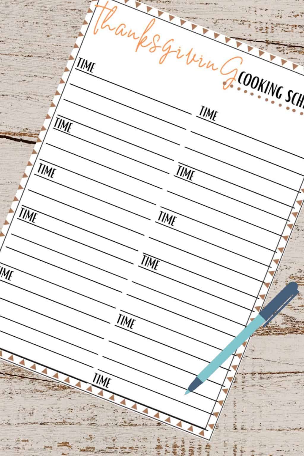 Thanksgiving Holiday Planner Printable • MidgetMomma