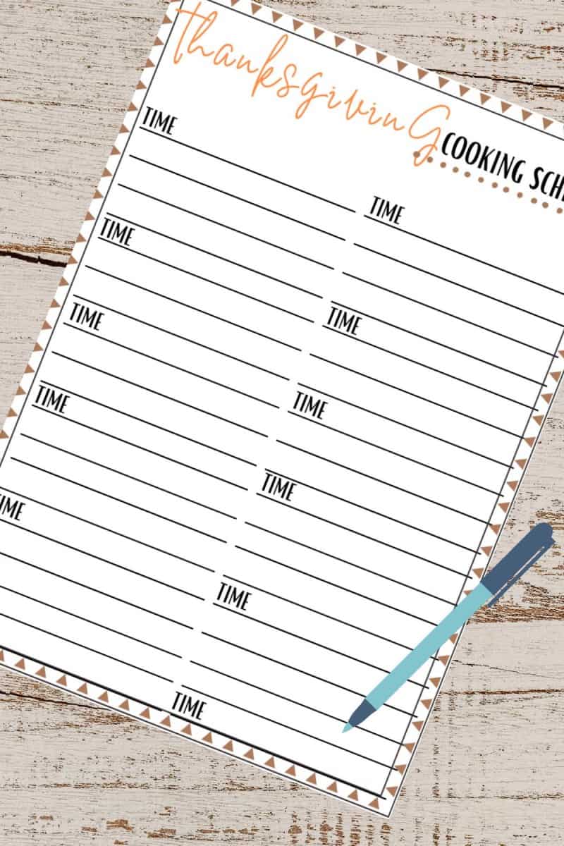 Thanksgiving Holiday Planner Printable • MidgetMomma