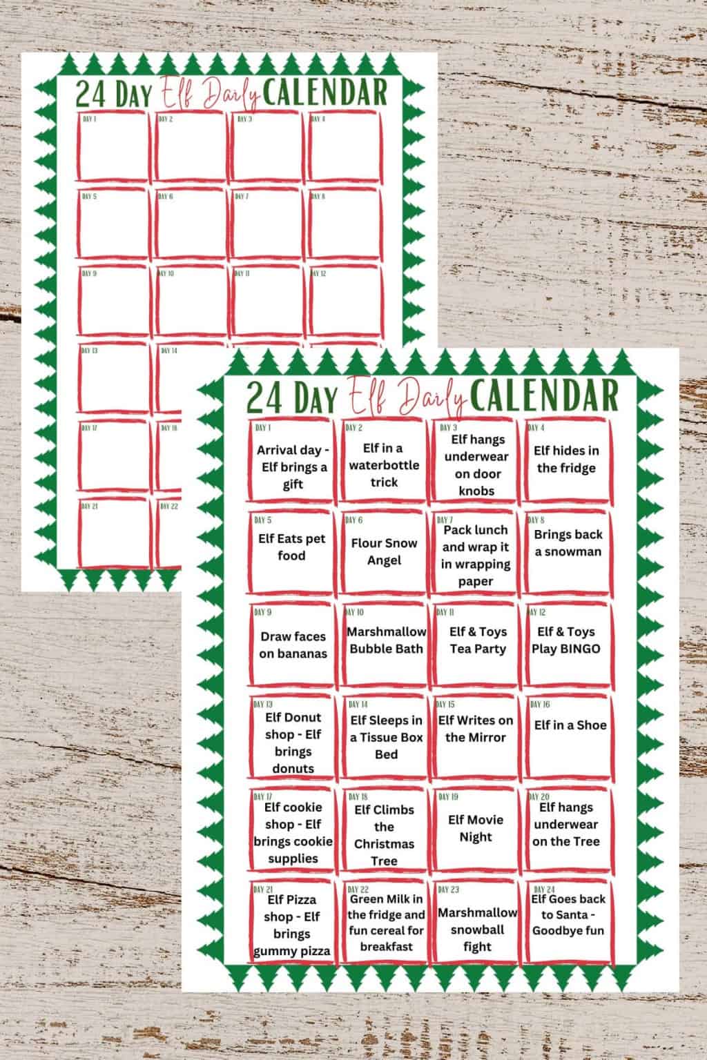 Elf on the Shelf Planner Printable • MidgetMomma