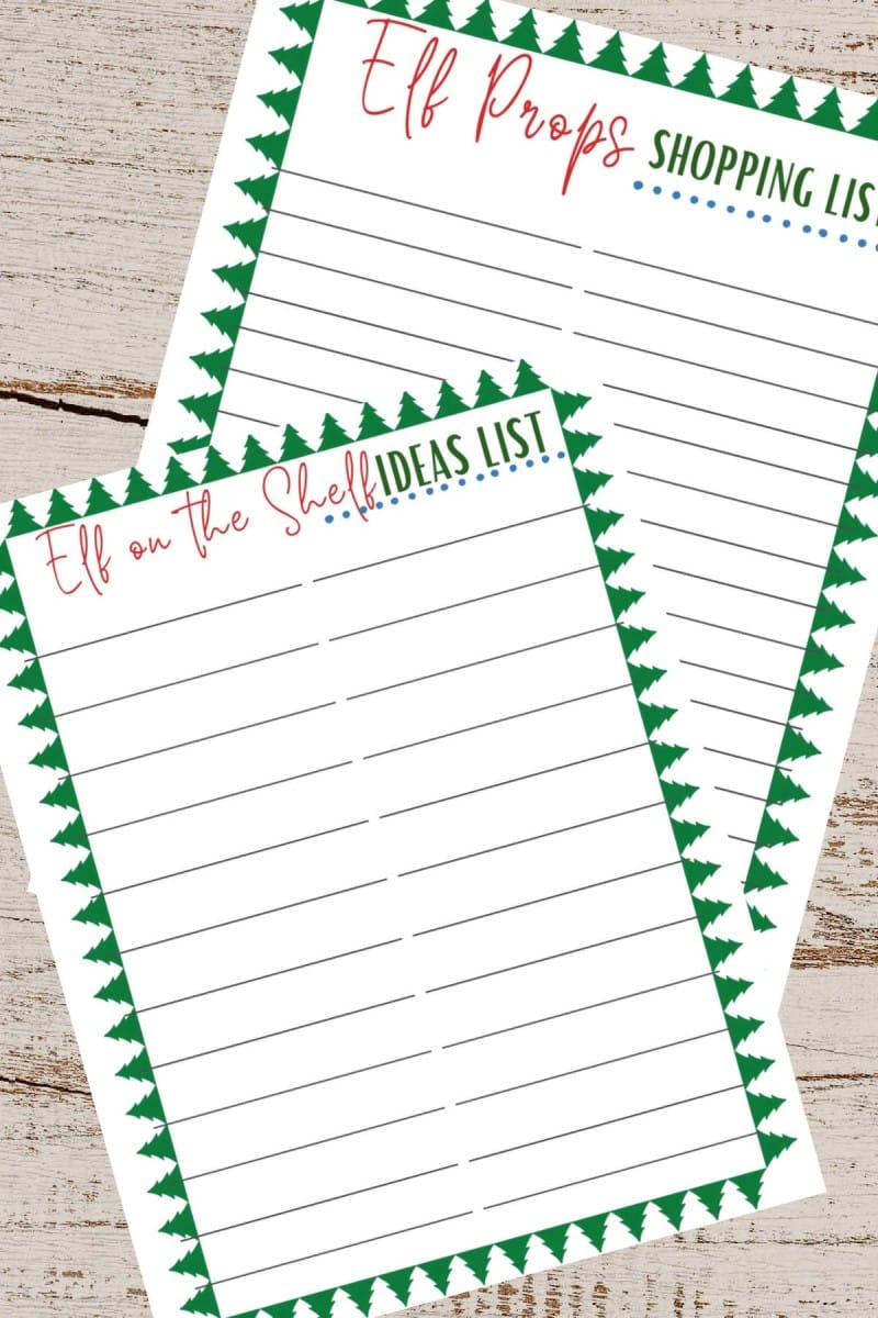 Elf on the Shelf Planner Printable • MidgetMomma