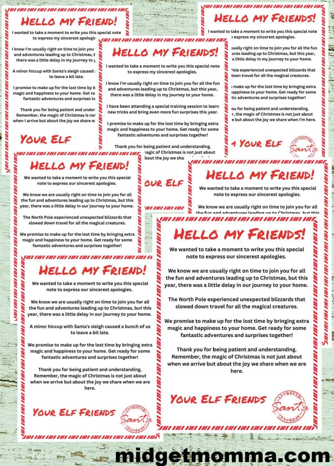 What to do if your Elf is Late + FREE Elf Late Arrival Letters