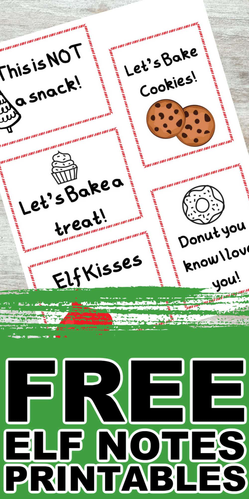 30 FREE Elf on the Shelf Note Printable (Elf Sized Notes) • MidgetMomma