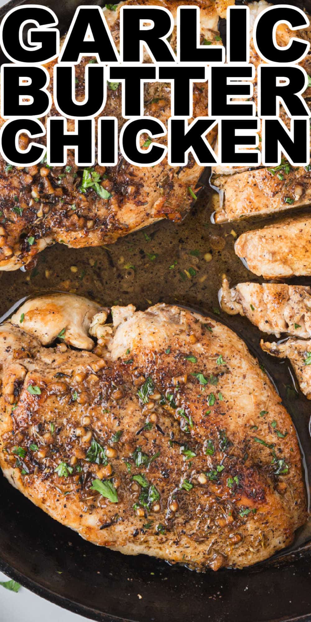 Garlic Butter Chicken Recipe (Skillet Chicken Recipe) • MidgetMomma