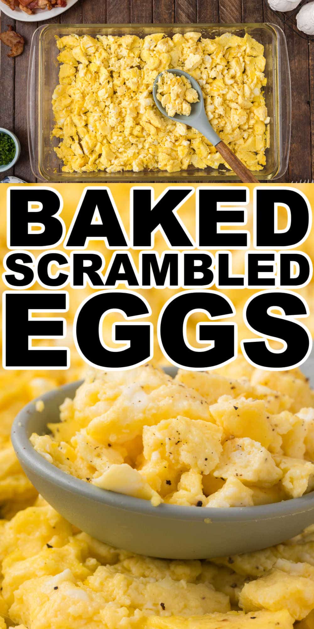 Oven Baked Scrambled Eggs Recipe • MidgetMomma