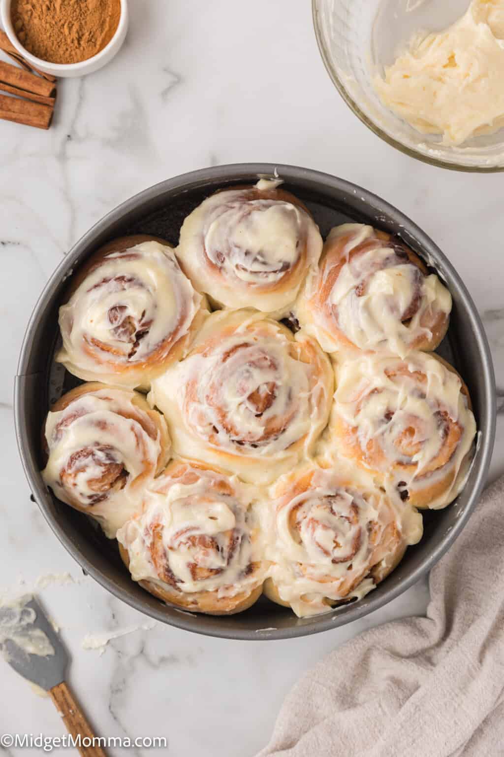 Easy Homemade Cinnamon Rolls Recipe (From Scratch) • MidgetMomma