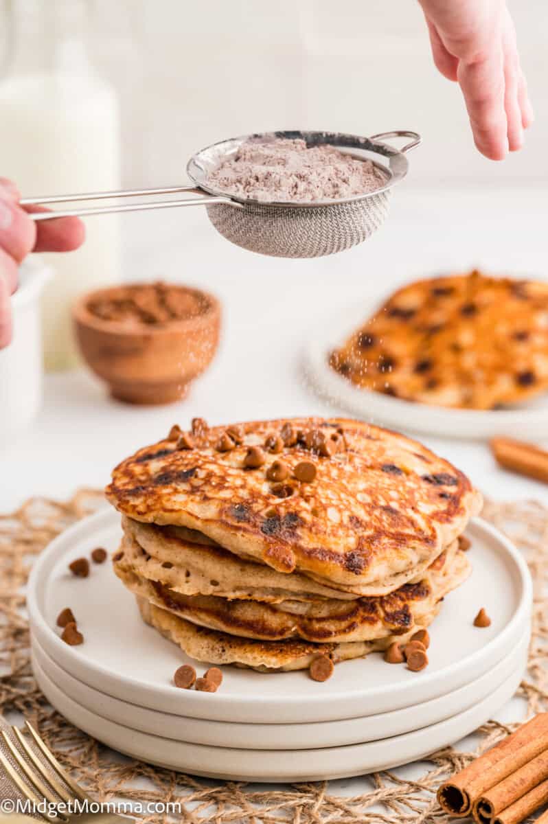 Cinnamon Pancakes Recipe • MidgetMomma