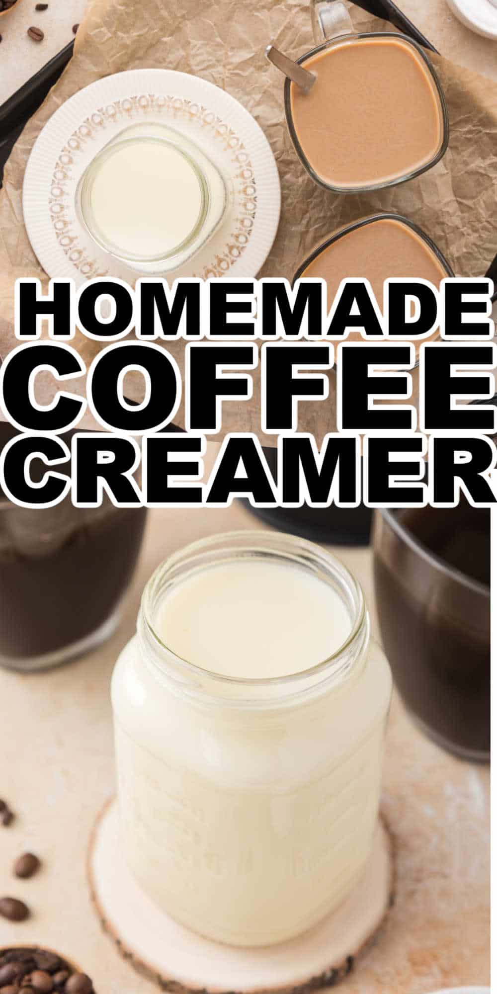 How to Make Homemade Coffee Creamer (+ Flavor • MidgetMomma