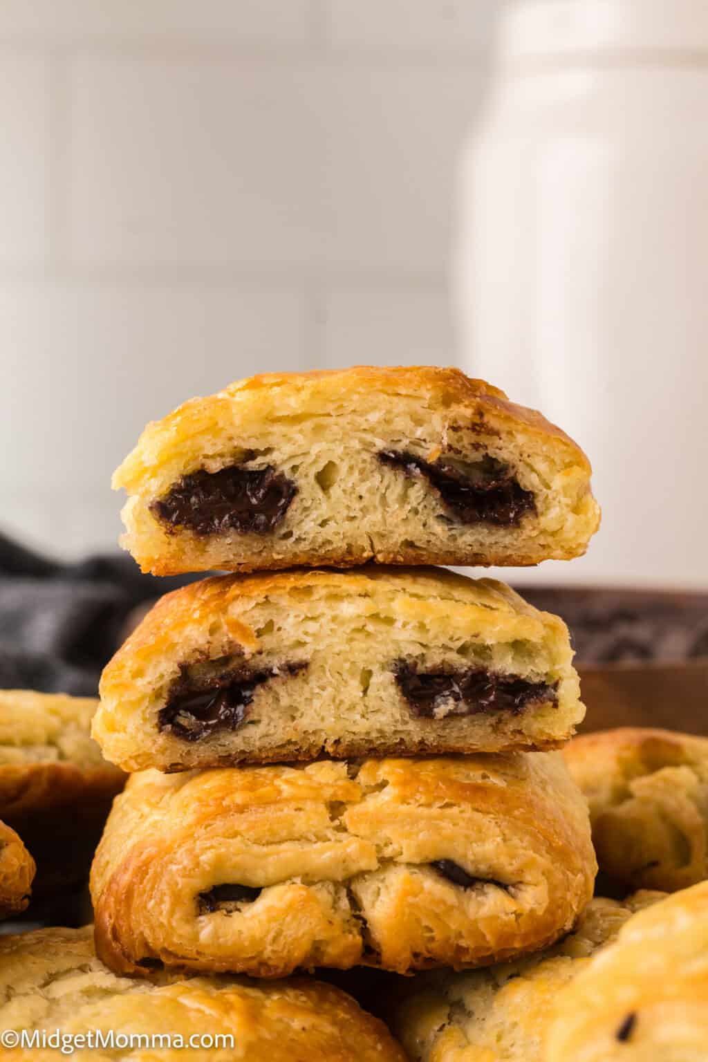 Chocolate Croissant Recipe (Pain au Chocolat) • MidgetMomma