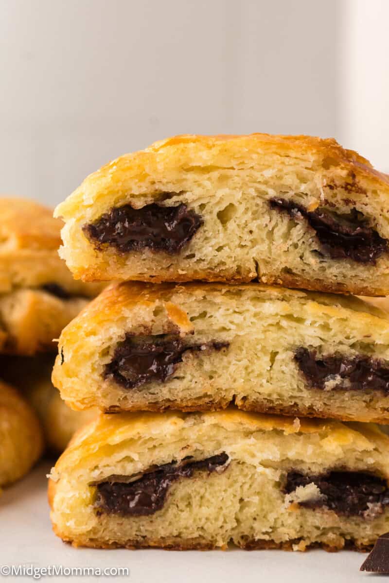 Chocolate Croissant Recipe (Pain au Chocolat) • MidgetMomma