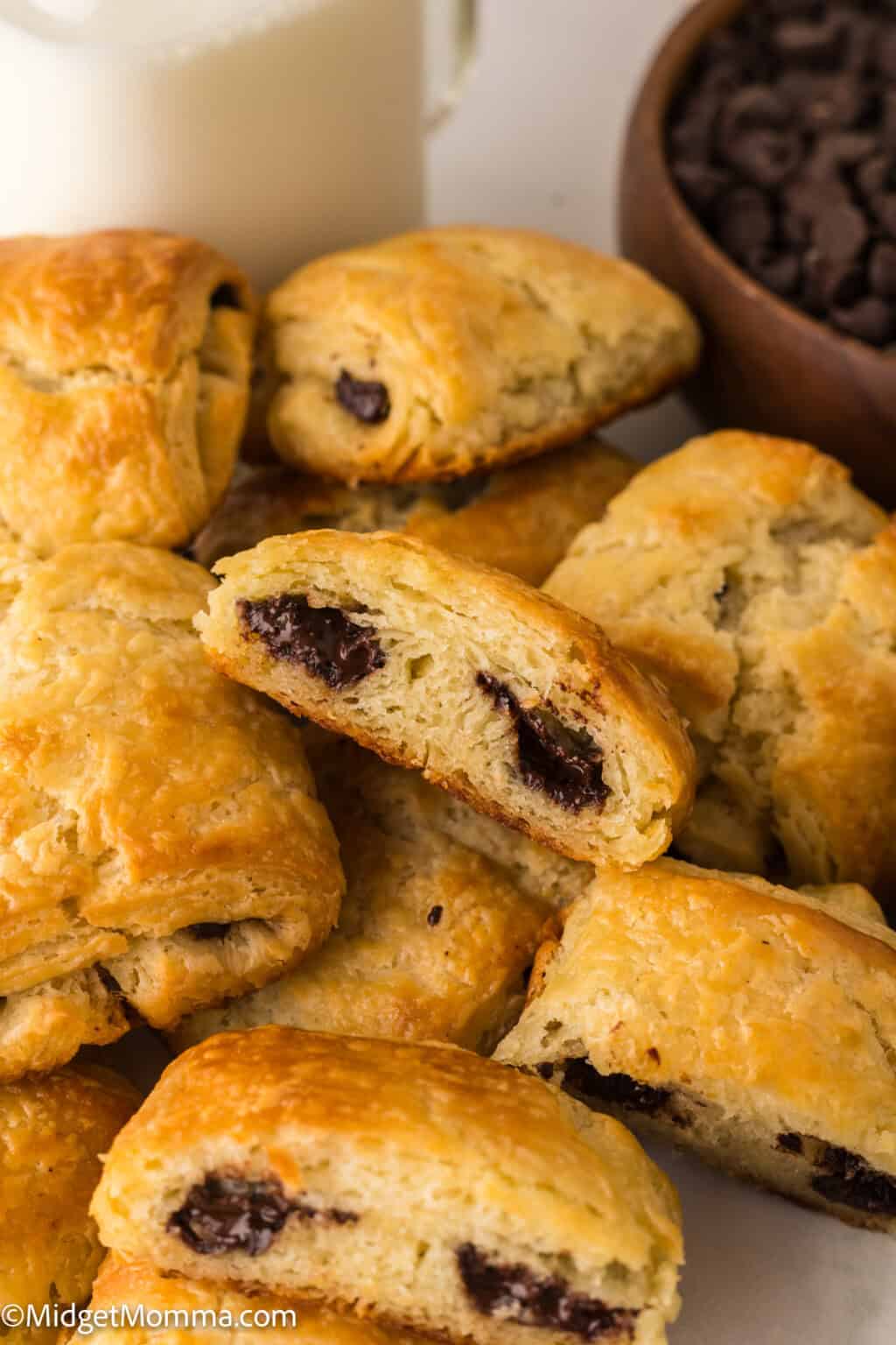 Chocolate Croissant Recipe (Pain au Chocolat) • MidgetMomma