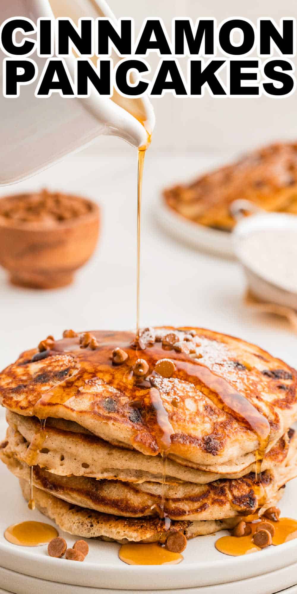 Cinnamon Pancakes Recipe • MidgetMomma