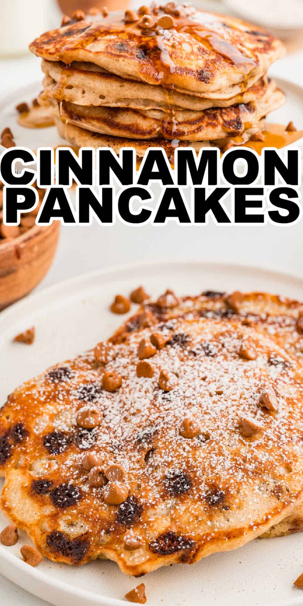 Cinnamon Pancakes Recipe • MidgetMomma