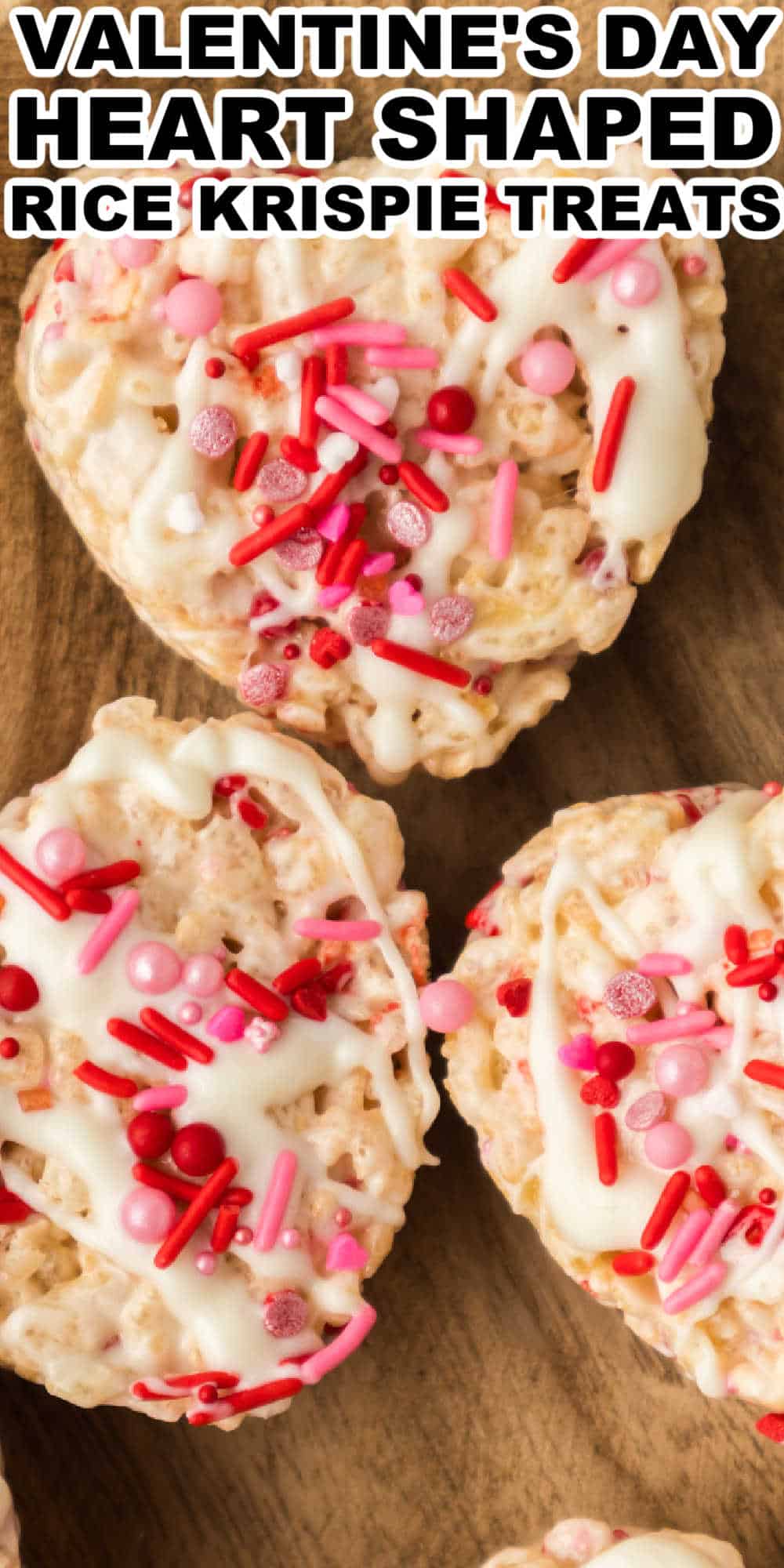 Heart Shaped Rice Krispie Treats • MidgetMomma