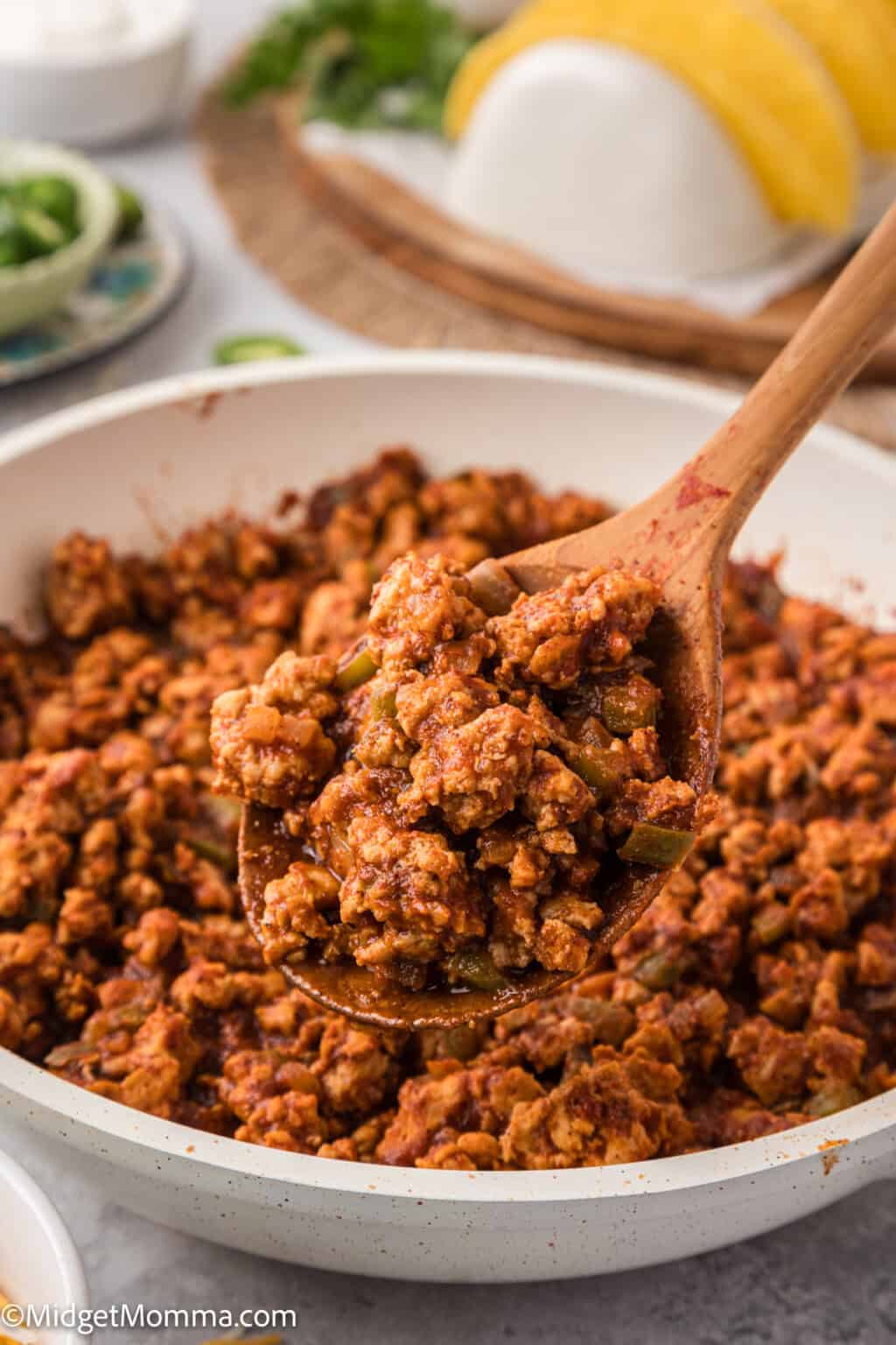 Ground Chicken Taco Meat Recipe • MidgetMomma