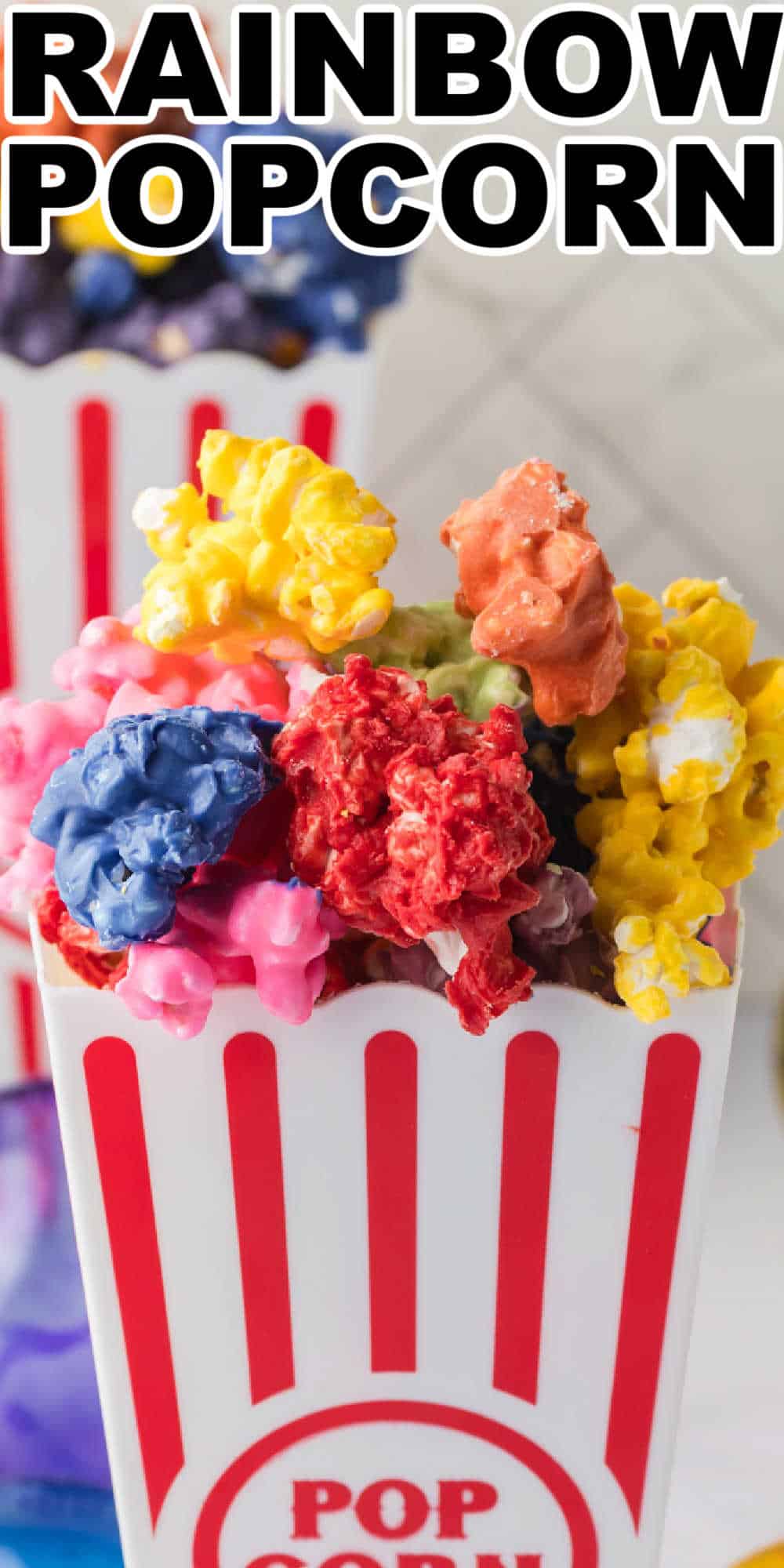 Rainbow Popcorn Recipe • MidgetMomma
