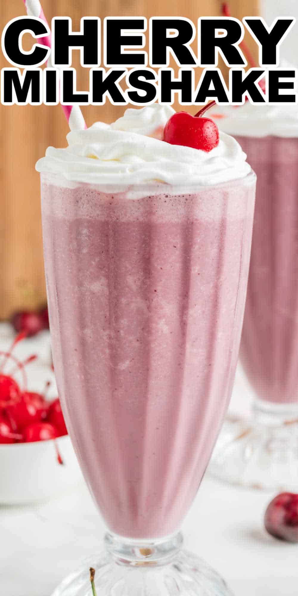 Cherry Milkshake Recipe • MidgetMomma