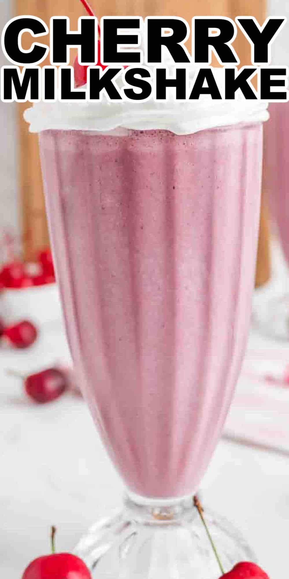 Cherry Milkshake Recipe • MidgetMomma