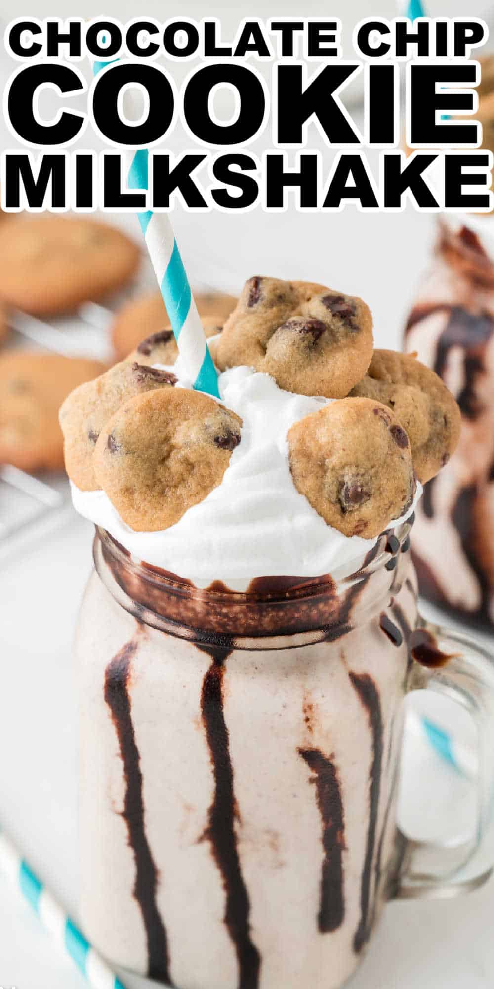 Chocolate Chip Cookie Milkshake Recipe • MidgetMomma