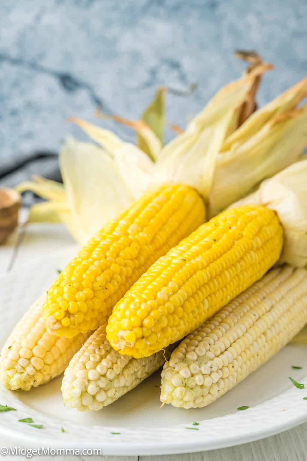 Baked Corn on the Cob Recipe • MidgetMomma