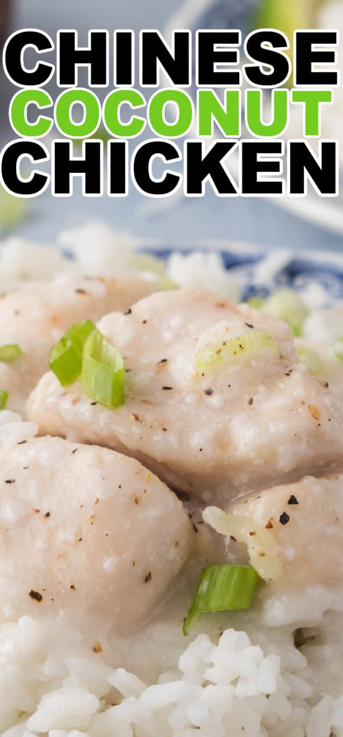 Chinese Coconut Chicken Recipe • MidgetMomma