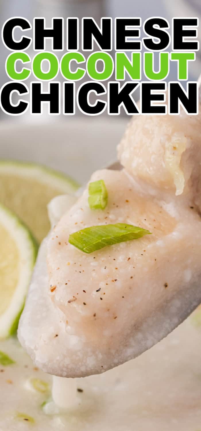Chinese Coconut Chicken Recipe • MidgetMomma