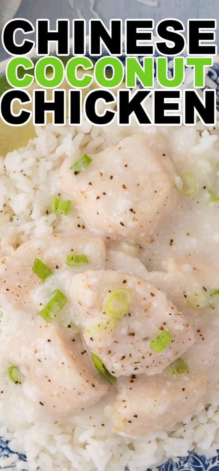 Chinese Coconut Chicken Recipe • MidgetMomma