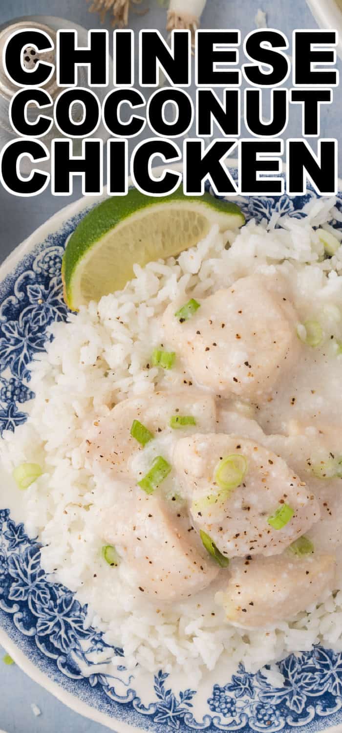 Chinese Coconut Chicken Recipe • MidgetMomma